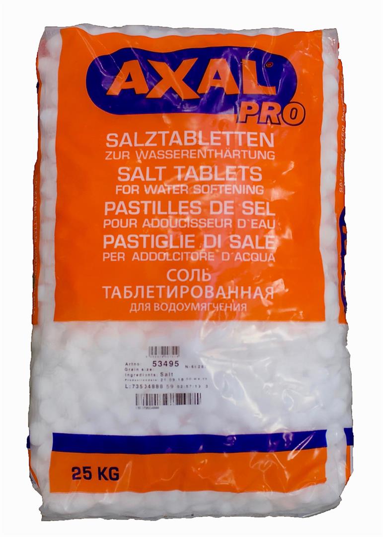 Axal 500kg 20 x 25kg €11,53 per zak | Frygon Zout