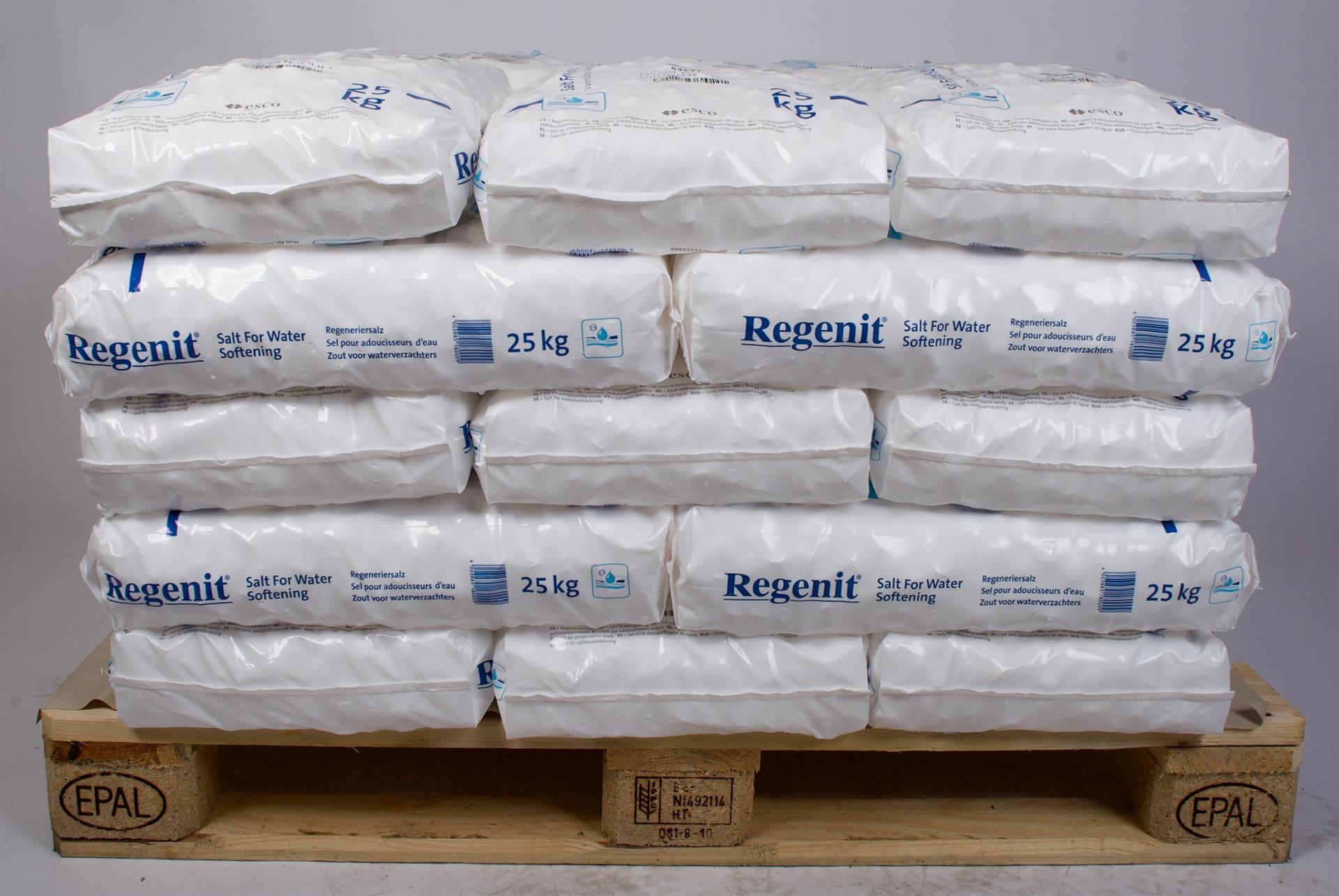 Regenit onthardingszout 500kg 20 x 25kg € 13,16 per zak (incl. BTW ...