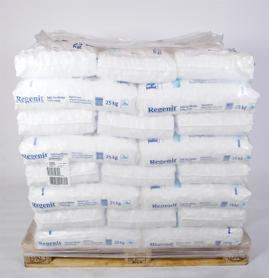Regenit onthardingszout 1000kg 40 x 25kg € 10,44 per zak (incl. BTW ...